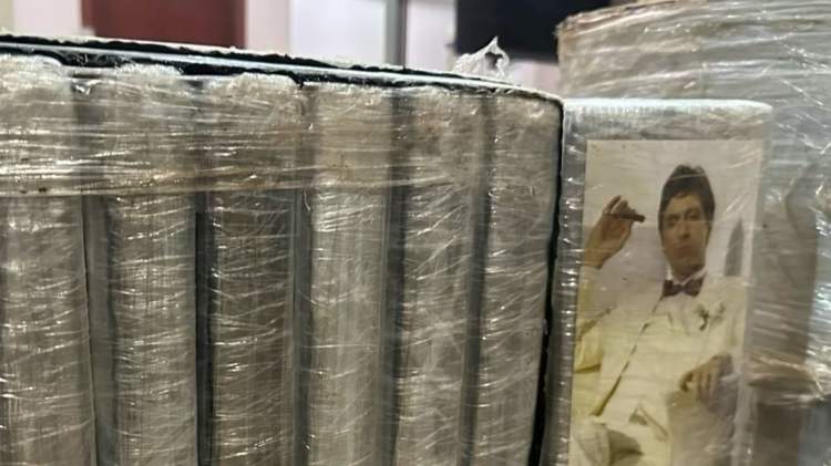 PRF apreende cocaína de mais de R$ 82 milhões com selo “Scarface” em MS ...