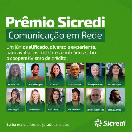 Prêmio Sicredi Comunicação em Rede reúne grandes nomes do jornalismo ...